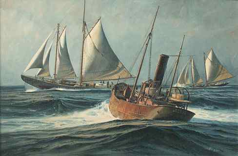 Fishing on the Grand Banks: The Marine Art of Thomas Hoyne