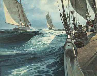 Fishing on the Grand Banks: The Marine Art of Thomas Hoyne
